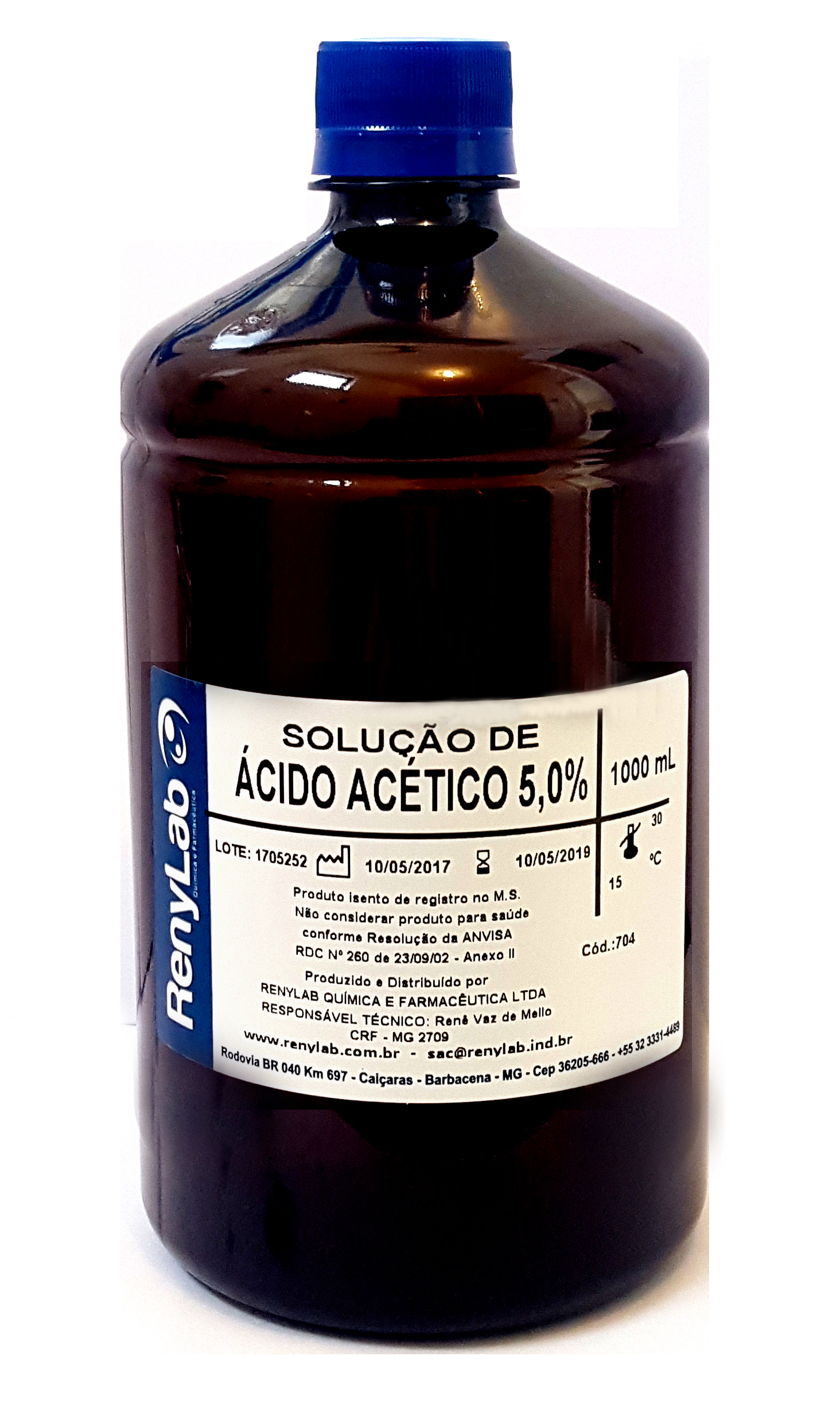 Ácido Acético - Renylab