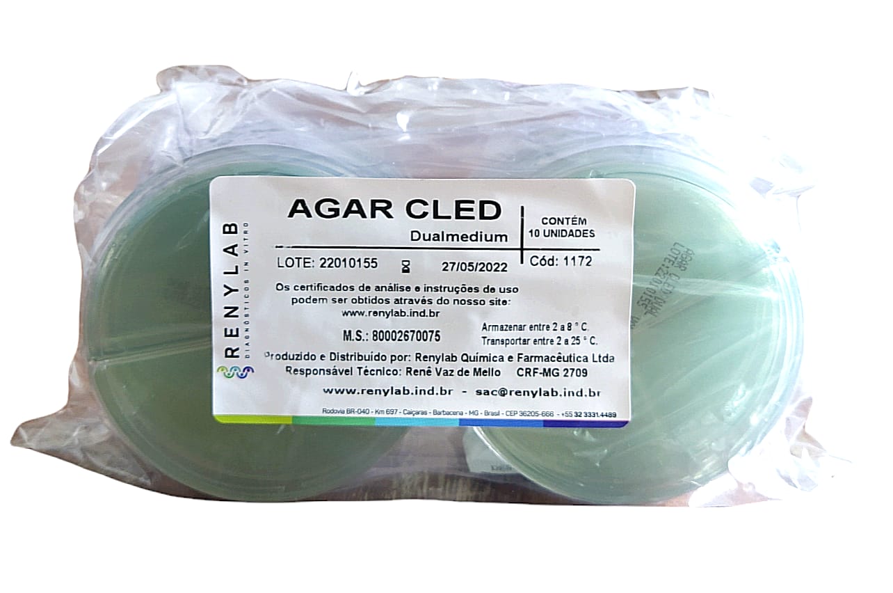 Ágar Cled/Cled - Renylab